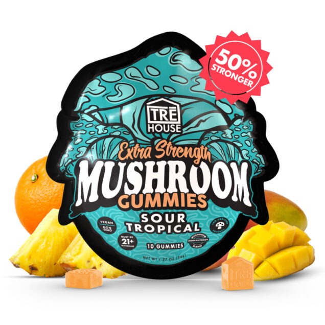 Sour Tropical Magic Mushroom Gummies – Orange Flavour - THC Edibles ...